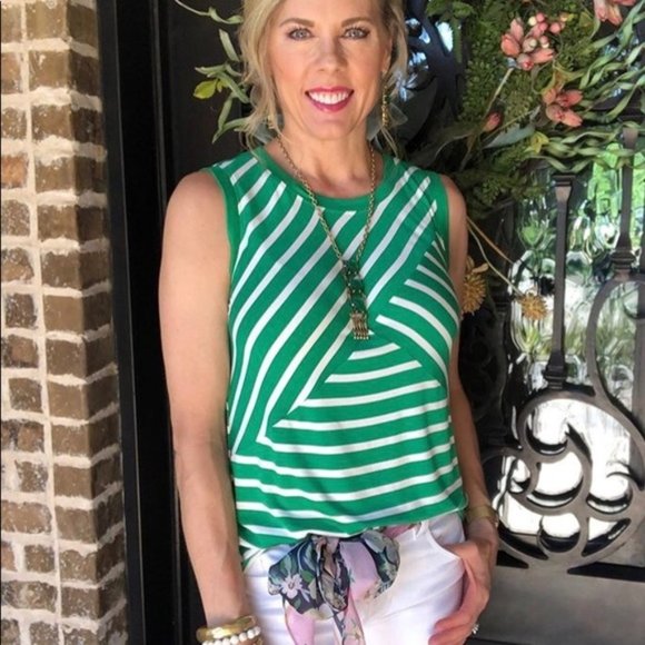 CAbi | Tops | Cabi 5758 Amelia Tank Size Medium Euc | Poshmark